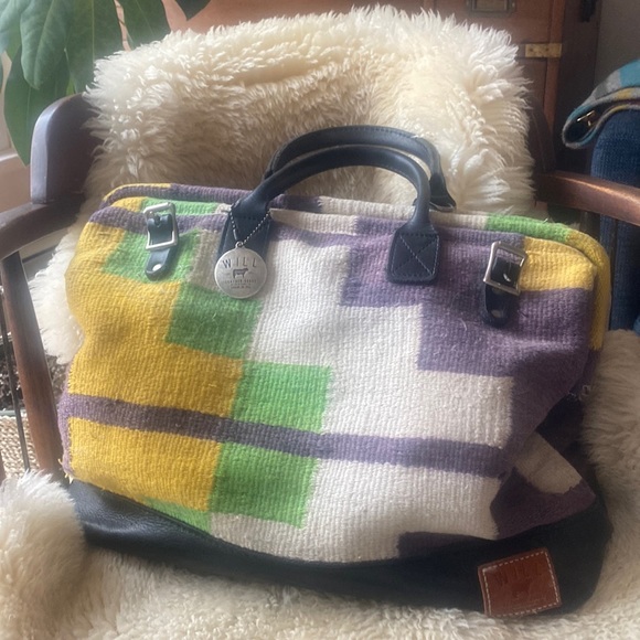 Will Leather Goods | Bags | Will Leather Goods Dhurrie Rug Mason Bag ...